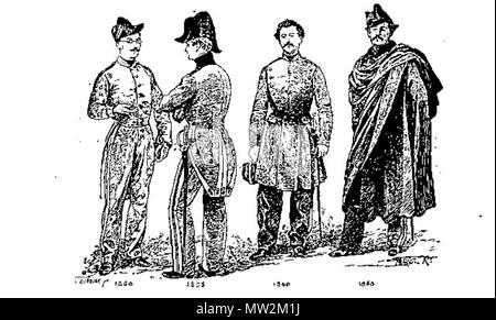 664 Évolution uniforme polytechnique 1860 Stock Photo - Alamy