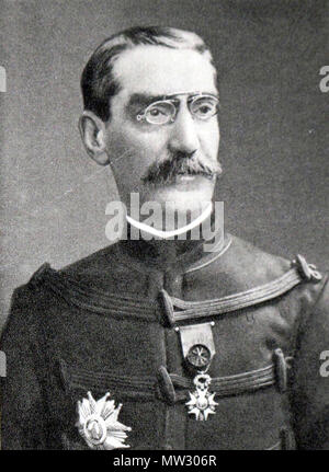 General Joseph Gallieni, a French military officer, is depicted, known ...