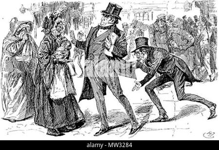 427 Mr. Jaggers And His Clients by Harry Furniss (1910 Stock Photo - Alamy