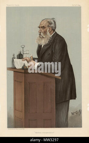 . Caricature of Dr T Stevenson FRCP. Caption read 'Medical ...
