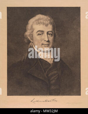 . Luther Martin (1748-1826) . 1905. Etching by Albert Rosenthal 334 ...