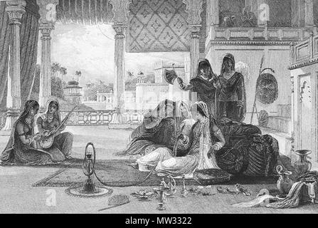 Favourite Of The Harem From the book ' The Oriental annual, or, Scenes ...
