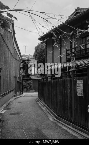 Kyoto, Japan - Jul 15, 2015. View of Ninenzaka Old Town in Kyoto, Japan. Kyoto was the Imperial ...