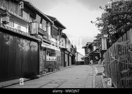 Kyoto, Japan - Jul 15, 2015. View of Ninenzaka Old Town in Kyoto, Japan. Kyoto was the Imperial ...
