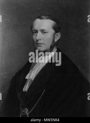 . Deutsch: Adolph Friedrich Ludwig Strecker (1822-1871), Gemälde in der ...