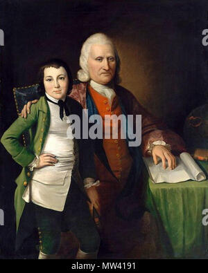 This portrait of Cadwallader Colden and his grandson Warren De Lancey ...