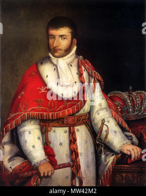 . Español: Retrato de Agustin de Iturbide como Emperador de Mexico ...