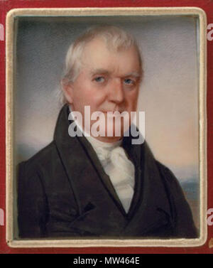 Portrait of Epaphroditus Champion by Anson Dickinson, painted in 1825 ...