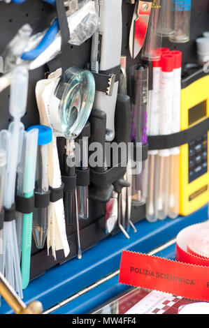 Italy, Polizia Scientifica, Portable Police Forensic Laboratory in ...