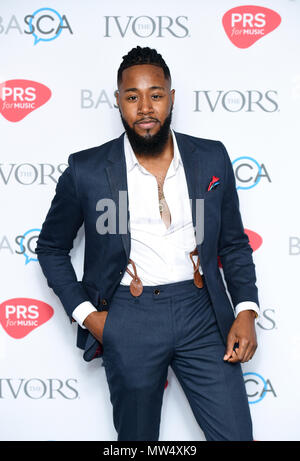 Varren Wade during the 63rd Annual Ivor Novello Songwriting Awards at ...