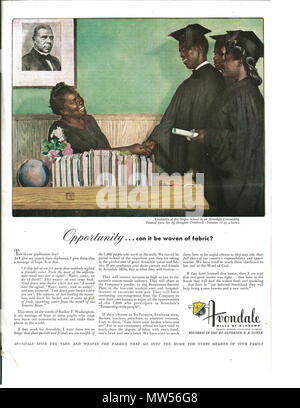 . English: Advertisement for Avondale Mill 28 Advertisement Stock Photo ...