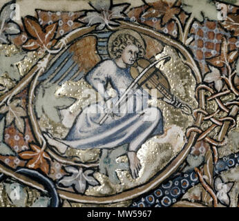 458 Ormesby Psalter Vielle Stock Photo - Alamy