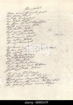 Goethe, hymn Prometheus Stock Photo - Alamy