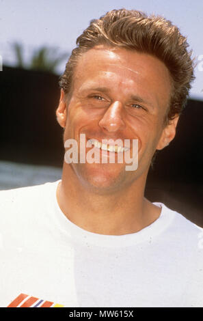 Bjorn Borg - Swedish tennis champion Bjorn Borg pictured in play during ...