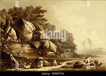 Inner Harbor of Macao & Ma Kok Temple Stock Photo - Alamy