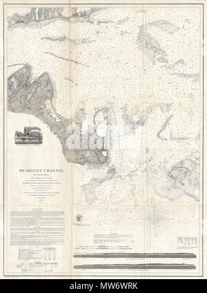 . (A No. 5) Preliminary Chart of Muskeget Channel Massachusetts ...