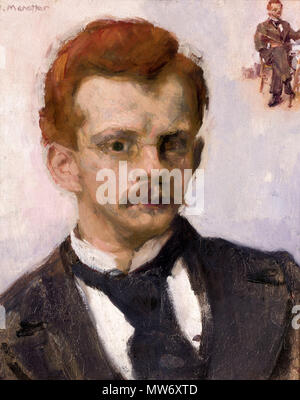 Portrait of Józef Mehoffer was a Polish painter and decorative artist ...