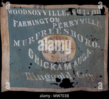 . English: Hardee Pattern Flag belonging to the 3rd Confederate ...