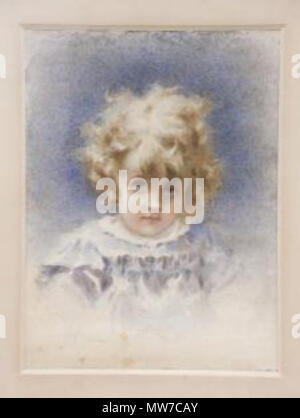 . Italian: Ritratto di Bimba Bionda . Angiolo Achini 25 Achini angelo ...