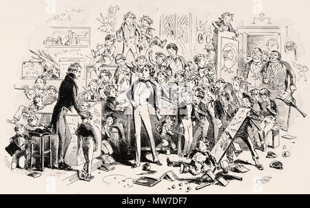 David Copperfield “Steerforth and Mr. Mell Stock Photo - Alamy