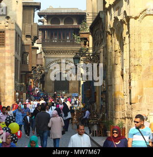 Sabil-Kuttab of Abdel Katkhuda, Cairo, Al Qahirah, Egypt Stock Photo ...