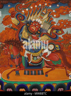 Begtse (Mongolian Thangka Painting Stock Photo - Alamy