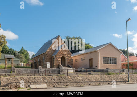 MACLEAR, SOUTH AFRICA - MARCH 26, 2018: Street scene with the Dutch ...