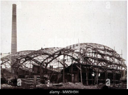 639 Vyksa double curvature shell by Vladimir Shukhov 1897 Stock Photo ...