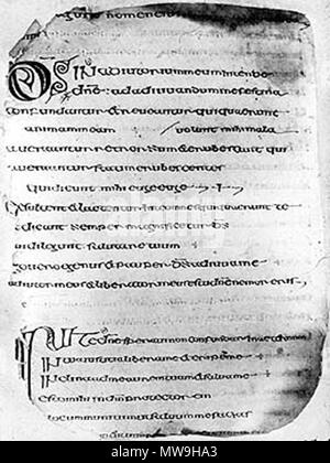 . A sample of text from the Cathach of St. Columba 119 ...