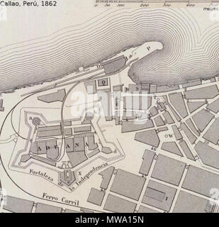 This 19th-century map by L. Mariani and M. Paz Soldan depicts the ...