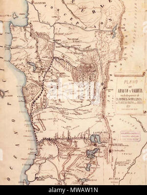 Change of Chile frontier border in the Occupation of the Araucanía ...
