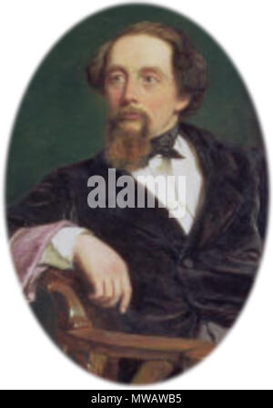 123 Charles Dickens (oval cropped close-up Stock Photo - Alamy