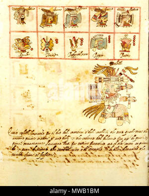 The 'Codex Ríos' is a 16th-century Aztec document that records ...