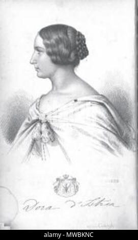 'Elena Ghica' (1856) is an oil painting by the artist, capturing the ...
