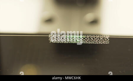 Coronary stent is a small mesh tube that s used to treat narrowed or ...