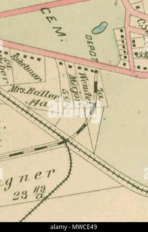 LIRR 1891 Fresh Pond Junction Stock Photo - Alamy