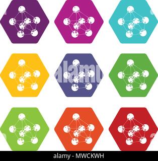 Phenol 3D molecule chemical science, cartoon style Stock Vector Image ...