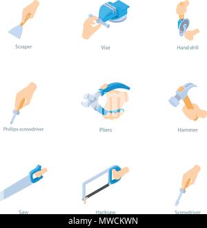 Overhaul icons set, cartoon style Stock Vector Image & Art - Alamy