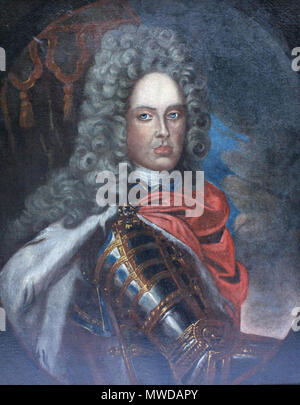 Holy Roman Emperor Joseph I (1678 - 1711) depicted on his sarcophagus ...