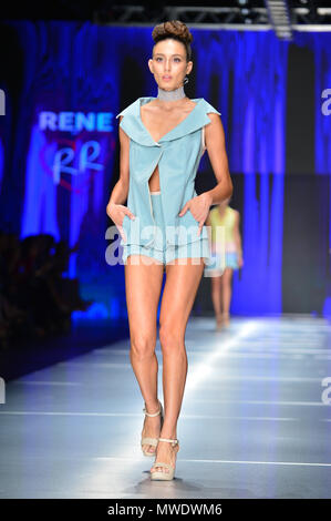 Miami Fashion Week 2018 - Rene Ruiz - Runway Featuring: Model Where ...