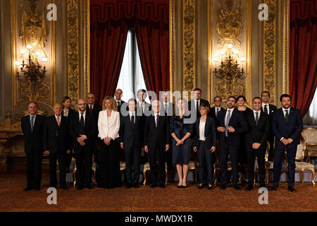 Swearing in of Italian government cabinet. Rome Italy. 28 Apr 2013 ...