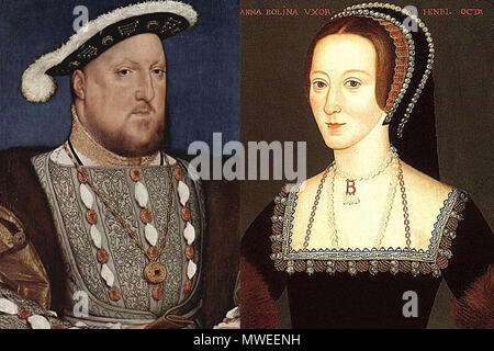 Anne Boleyn and Henry VIII are art a dance with courtiers at The Tower ...