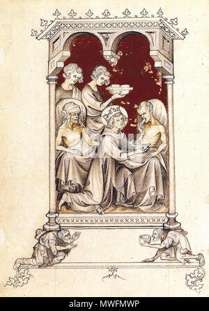 . Čeština: Ludvík IX. 14th century. Anonymous 329 Louis hodinky Stock ...