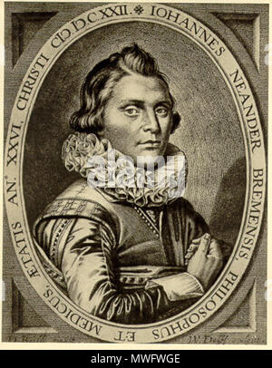 . English: Johannes Neander . Contemporary portrait 319 Johann Neander ...