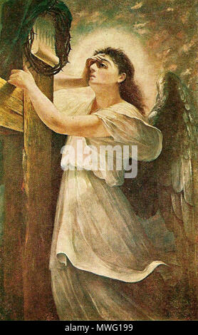 . English: Kosta Khetagurov, Lamenting Angel (1888), North Ossetia Art ...
