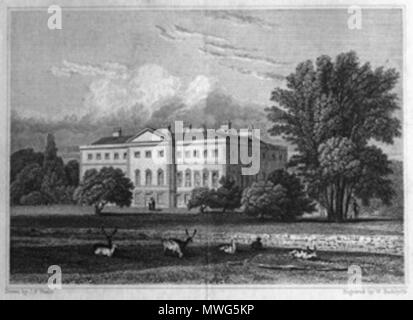. Lathom House in Lancashire . before 1859. This file is lacking author ...