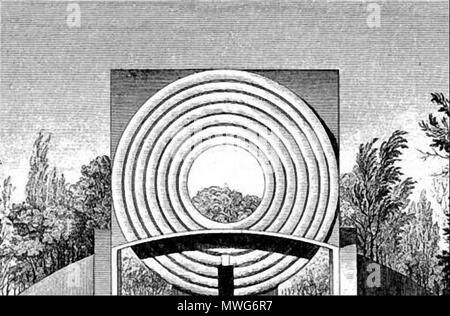 . Claude-Nicolas Ledoux: 'House of Circles', Project for an artists ...