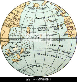 . Reproduction of the globe of Martin Behaim, 1492. 1898. Unknown 403 ...