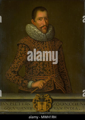 . English: Portrait of Jan Pietersz. Coen. oil on panel. 33 × 25 cm (12 ...