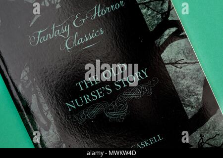 The Old Nurse’s Story by Mrs Elizabeth Gaskell - book cover Stock Photo ...